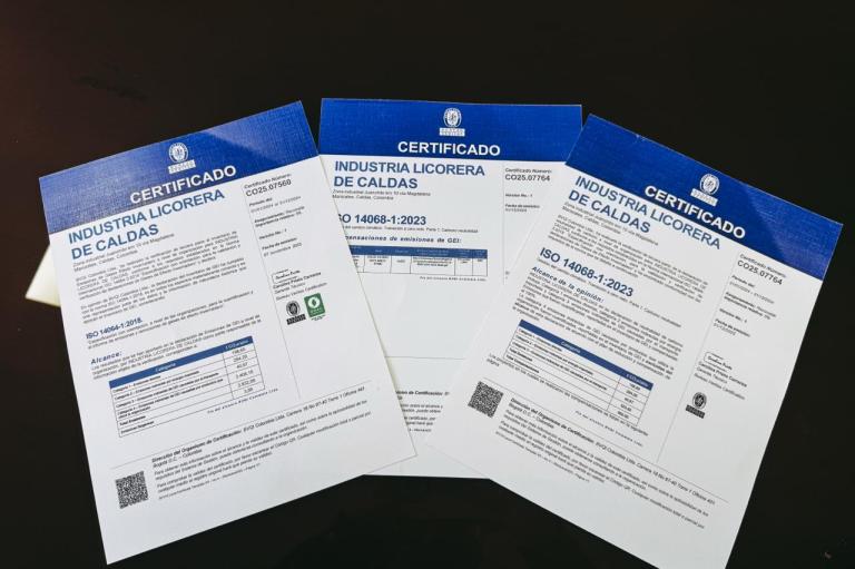 Industria Licorera de Caldas, certificada en nueva norma de Carbono ...